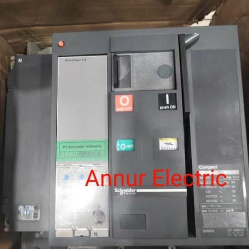 Jual SCHNEIDER MCCB NS1600N 4P 1600A 50KA MOTORIZED 220V 33484E ...