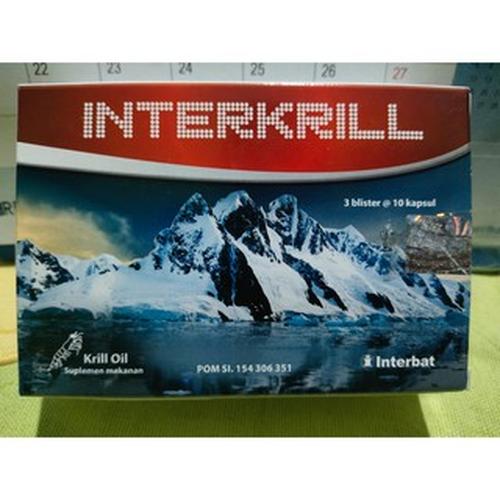 Jual INTERKRILL BOX ISI 30 KAPSUL suplemen kesehatan jantung - Kab. Tangerang - CKhealthcare ...