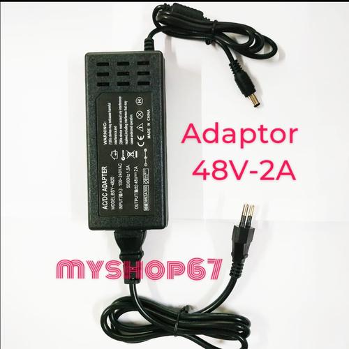Jual Adaptor 48V-2A Type-BSY-4820/Adapter 48V-2A+Kabel Power - Jakarta ...