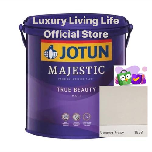 Jual Jotun Majestic True Beauty Matt Summer Snow 1928 2,5Liter Gallon ...