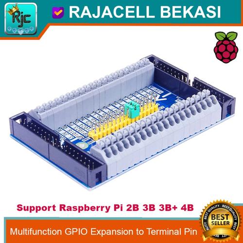 Jual Raspberry Pi 4 3B 3B+ Multifunction Pin GPIO Cascade Expansion Board - Kota Bekasi ...