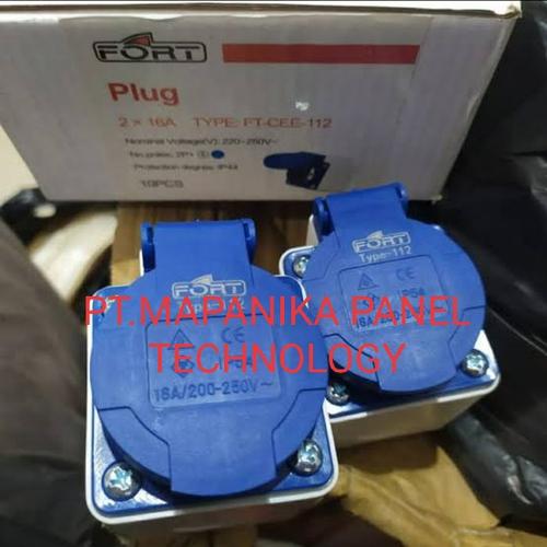 Jual PANEL SOCKET 2 POLE FORT TYPE 112 16A/250VAC - Kota Tangerang ...