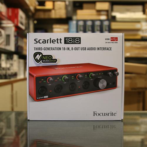 Jual Focusrite Scarlett 18i8 3rd Generation USB Audio Interface - Kota ...