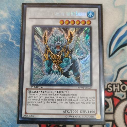 Jual yugioh dewloren tiger king of the ice barrier HA02 original ...