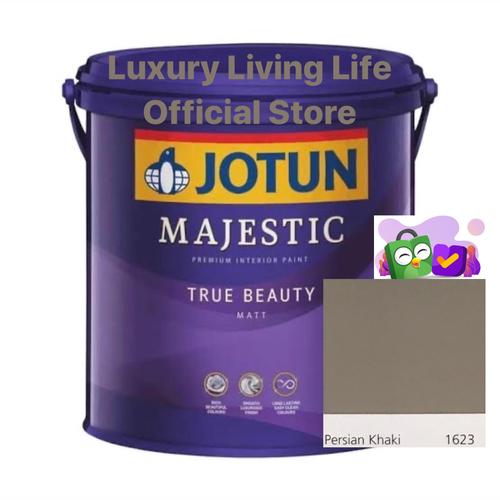 Jual Jotun Majestic True Beauty Matt Persian Khaki 1623 2,5Liter Gallon ...