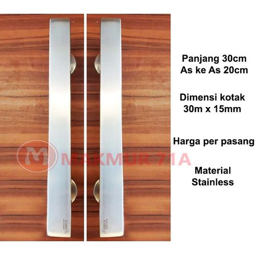 Jual Pull Handle Stainless 30cm / Gagang pintu tarik Stainless Esbela ...