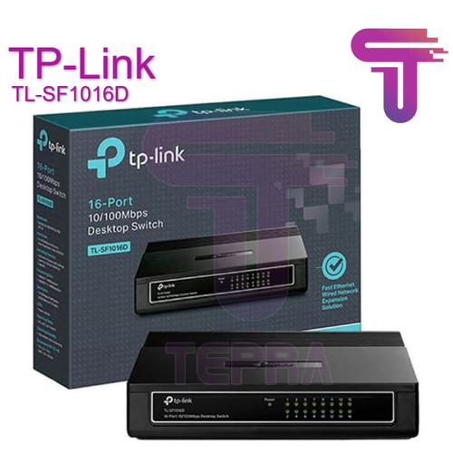 Jual TP-LINK TL SF1016D 16-Port 10/100Mbps Desktop Switch - Jakarta ...