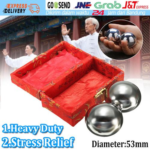 Jual Bola Terapi Tangan Handy Therapy Ball Besi Mencegah Stroke Stres ...