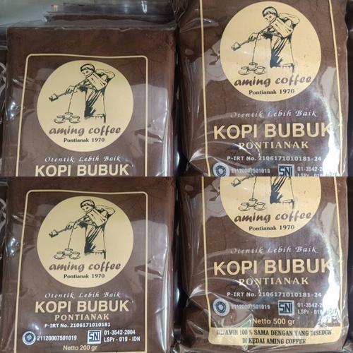 Jual KOPI AMING (500gr) Aming Coffee / Kopi Bubuk Robusta, Kopi ...
