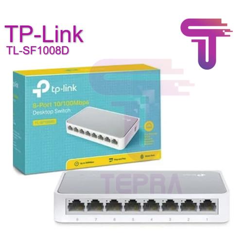 Jual TP-LINK TL SF1008D 8-Port 10/100Mbps Desktop Switch - Jakarta ...