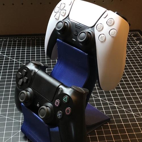 Jual Dual Dudukan Stand Ps5/Ps4 Stick Controller Holder V2 - 3d printng ...