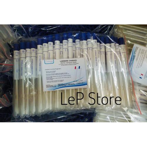 Jual Orofaring Swab Dacron Sterile Swab Transport Stick Steril - Kab ...