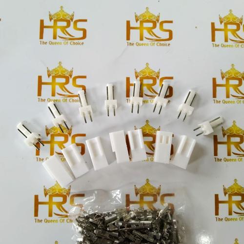 Jual konektor 2 pin white housing 2510 Lhe socket soket 2pin molex ...