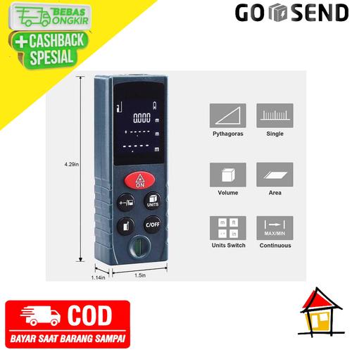 Jual Laser Pengukur Jarak Distance Meter Mengukur Jasar Jauh Dan Akurat ...