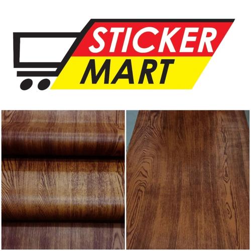 Jual Stiker Kayu Coklat Murah Utk meja pintu kabinet lemari dapur ...