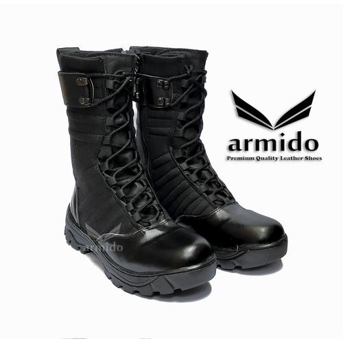 Jual Sepatu PDL Ninja TNI Boots Terbaru berkualitas - 39, Hitam - Kab ...