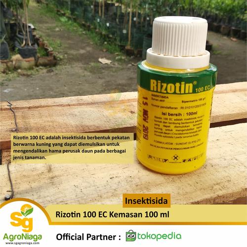 Jual Insektisida Rizotin 100 EC Kemasan 100 ml | Pembasmi Hama Tanaman ...