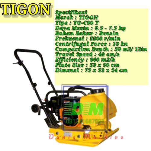 Jual PLATE COMPACTOR TIGON | mesin pemadat tanah - Jakarta Barat ...