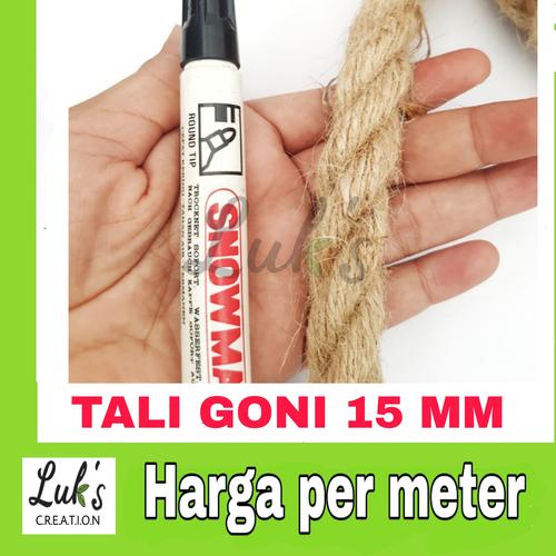 Jual Tali goni besar 15 mm meteran - tambang goni - tampar goni - Kota ...