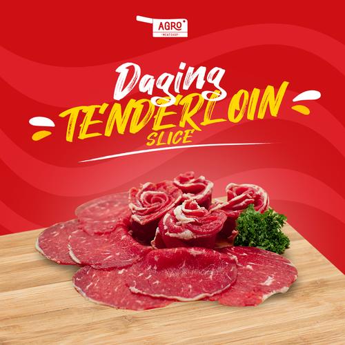 Jual Daging Slice Tenderloin Sapi / Beef Tenderloin Slice / BBQ-Suki ...