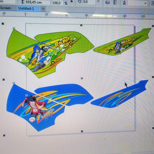 Jual striping ninja ssr variasi sticker ninja ssr custom - Kota ...