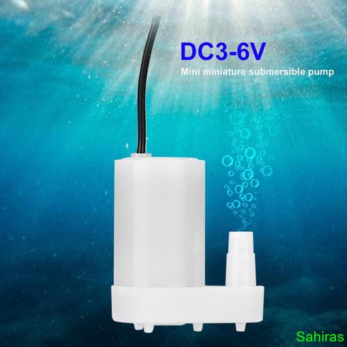 Jual Pompa Air Mini Micro Submersible Water Pump Water DC 3-6V tipe ...