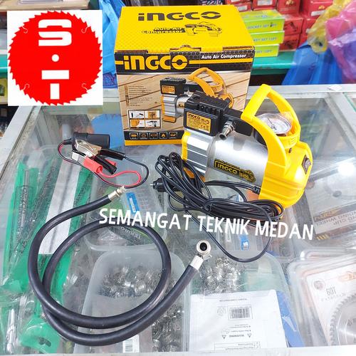Jual PAKET MINI KOMPRESSOR POMPA BAN MOTOR MOBIL COMPRESSOR + COUPLER ...