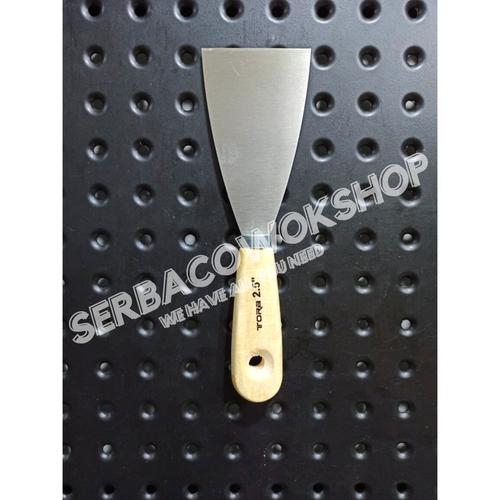 Jual Tora Kape Skrap Gagang Kayu 2.5 Inch Inci Pengeruk Kerokan Kerukan ...