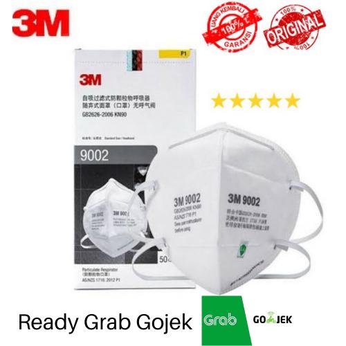 Jual Masker 3M N90 N95 9002 Headloop Original 50pcs High Quality - Kota ...