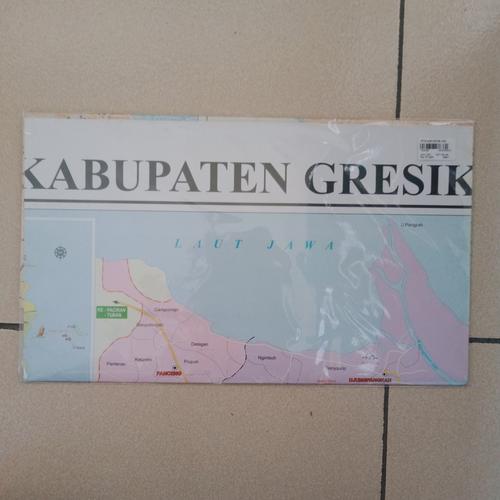 Jual Peta Kabupaten Gresik Lipat - Kota Surabaya - Toko Buku Uranus Wiyung Surabaya | Tokopedia