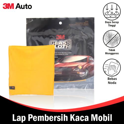 Jual 3M Auto Kain Lap Kaca 30x30 CM Microfiber Glass Cloth 3M-PN-37804 ...