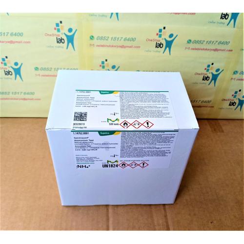 Jual MERCK 1.14752.0001 Ammonium Test Kit 0.010 - 3.00 mg/l NH-N 500 ...