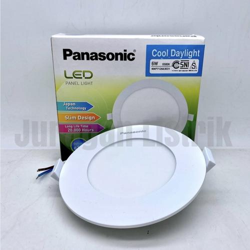 Jual LED DOWNLIGHT PANEL 6W 6 W 6 Watt 6 WATT PANASONIC BULAT - Jakarta ...