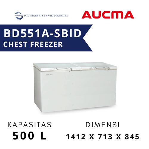 Jual Kulkas Chest Freezer Untuk Frozen Food 500 Liter BD-551A-SBID ...