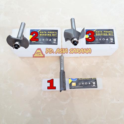 Jual Mata Profil Kayu 10mm Pilih Jenis dan Model / Mata Router Trimmer ...