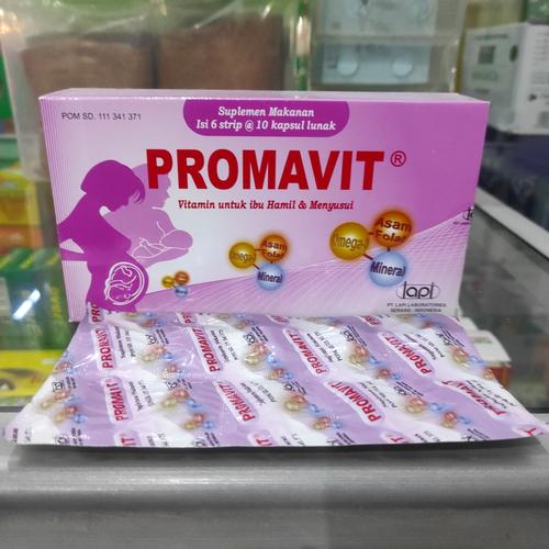 Jual Promavit Multivitamin Ibu Hamil dan Menyusui 10 kapsul - Kab ...
