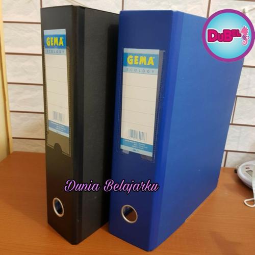 Jual Odner Gema Folio atau F4 717 Lebar 75mm / Ordner Gema 717 - Kota ...