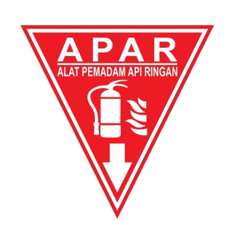 Jual Rambu APAR akrilik / segi tiga APAR skotlet / Safety sign APAR ...