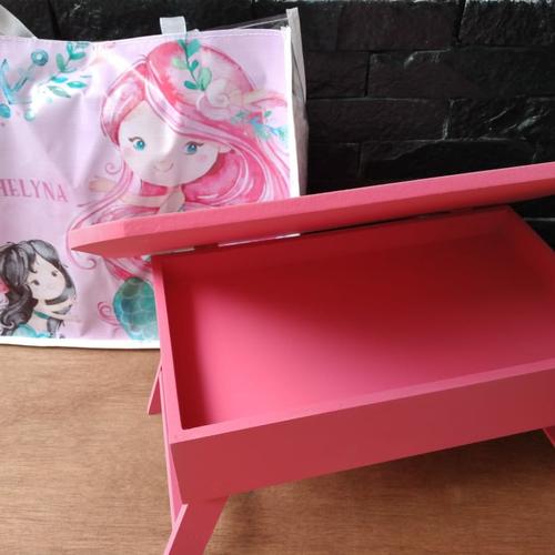 Jual Souvenir, Meja lipat laci Engsel+Tas mika, Meja Anak, Meja lipat ...