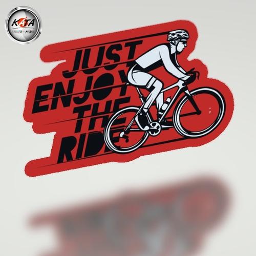 Jual STIKER DEKO KATA KATA / QUOTES DECO STICKER 003 SEPEDA / BICYCLE ...