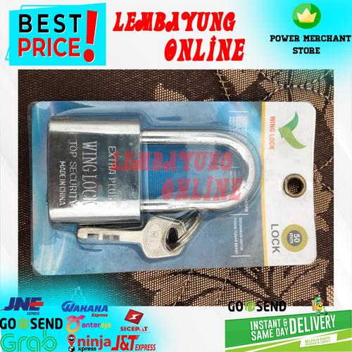 Jual WING LOCK Gembok Leher Panjang 50mm - Jakarta Timur - Toko ...
