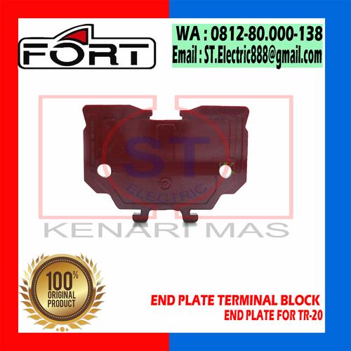 Jual End Plate FORT / End Plate For TR-20 / Terminal Block Kasuga ...