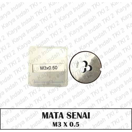 Jual Mata Senai Drat Luar Baut Ukuran Metric Snei Snai Dies Head M3 M10 ...