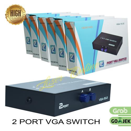 Jual VGA SWITCH 2 PORT / SWITCHER VGA (2 INPUT 1 OUTPUT) - Jakarta ...