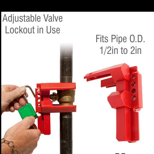 Jual ADJUSTABLE BALL VALVE LOCKOUT - 13mm-64mm Pipes - Jakarta Selatan ...