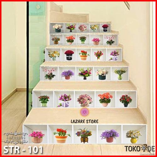 Jual Walpaper Wallpaper Wall Sticker Stiker Tangga 3D CUSTOM STR-101 ...