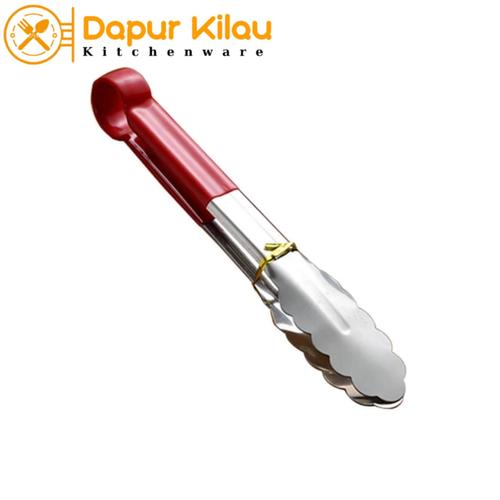 Jual Capitan Makanan Jepitan Kue Gorengan Tahan Panas Lapisan Silikon ...