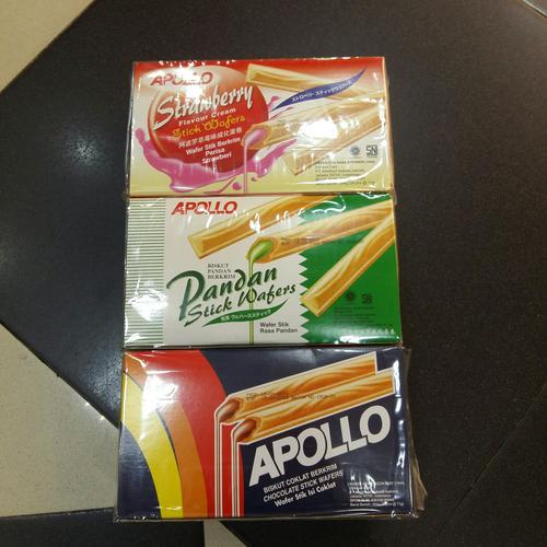 Jual Apollo wafer stick 1 box isi 24pcs - Kota Medan - PasarbuahFRESH ...