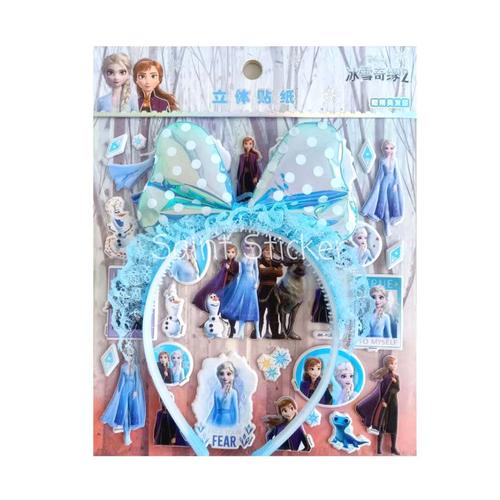 Jual Stiker Bando Gambar Tempel Sticker Anak Karakter Disney Elsa ...