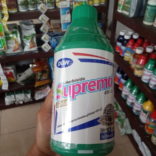 Jual herbisida SUPREMO GOLD 490sl 1liter rumput mati sampai akar - Kab ...
